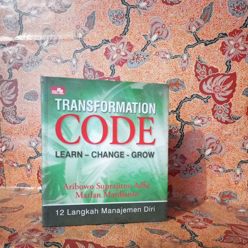 Jual Buku Pengembangan Diri - Transformation CODE Learn-Change-Grow (12 ...