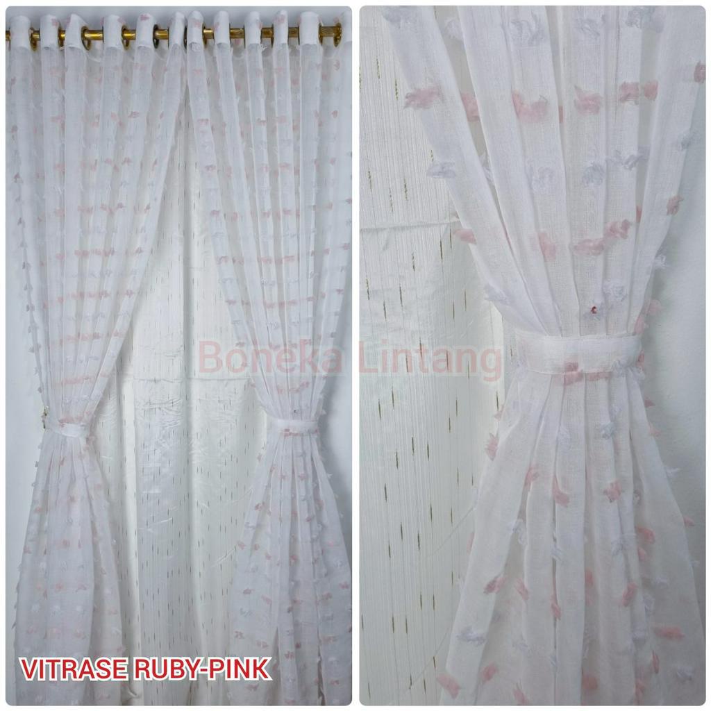 Jual BL GORDEN VITRASE RUBY KAIN IMPOR - HORDENG VITRAS RUBY SMOKERING ...