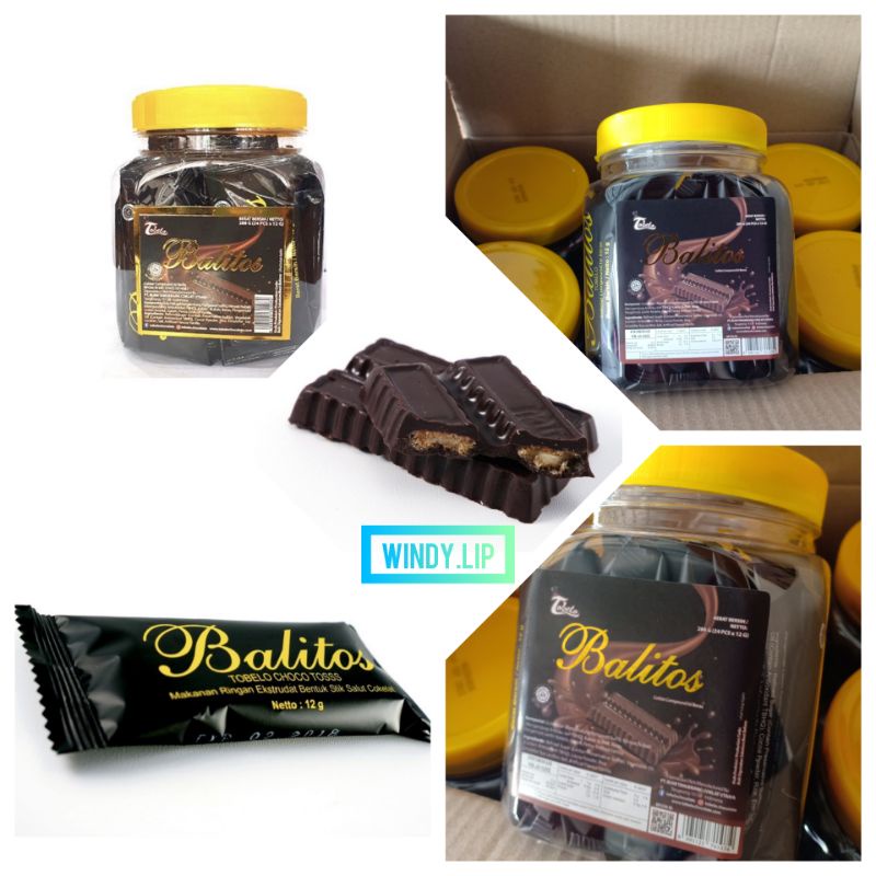 Jual Tobelo Balitos Toples 24 pcs Balitos Hitam Jar | Shopee Indonesia
