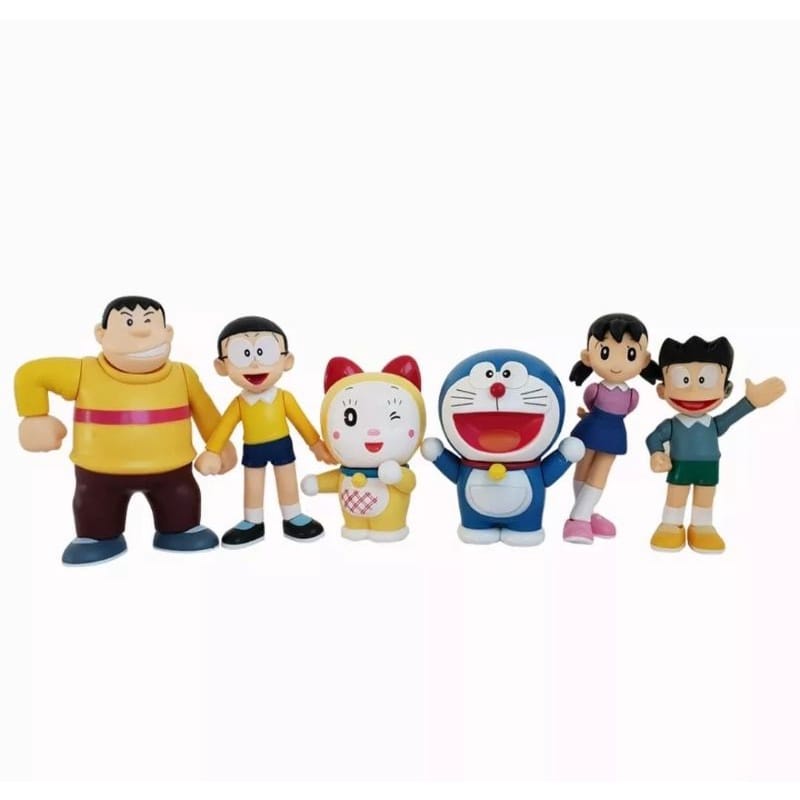 Jual H0570 HAPPY KIDS MAINAN ANAK FIGUR FIGURE DORAEMON MAINAN MINIATUR ...