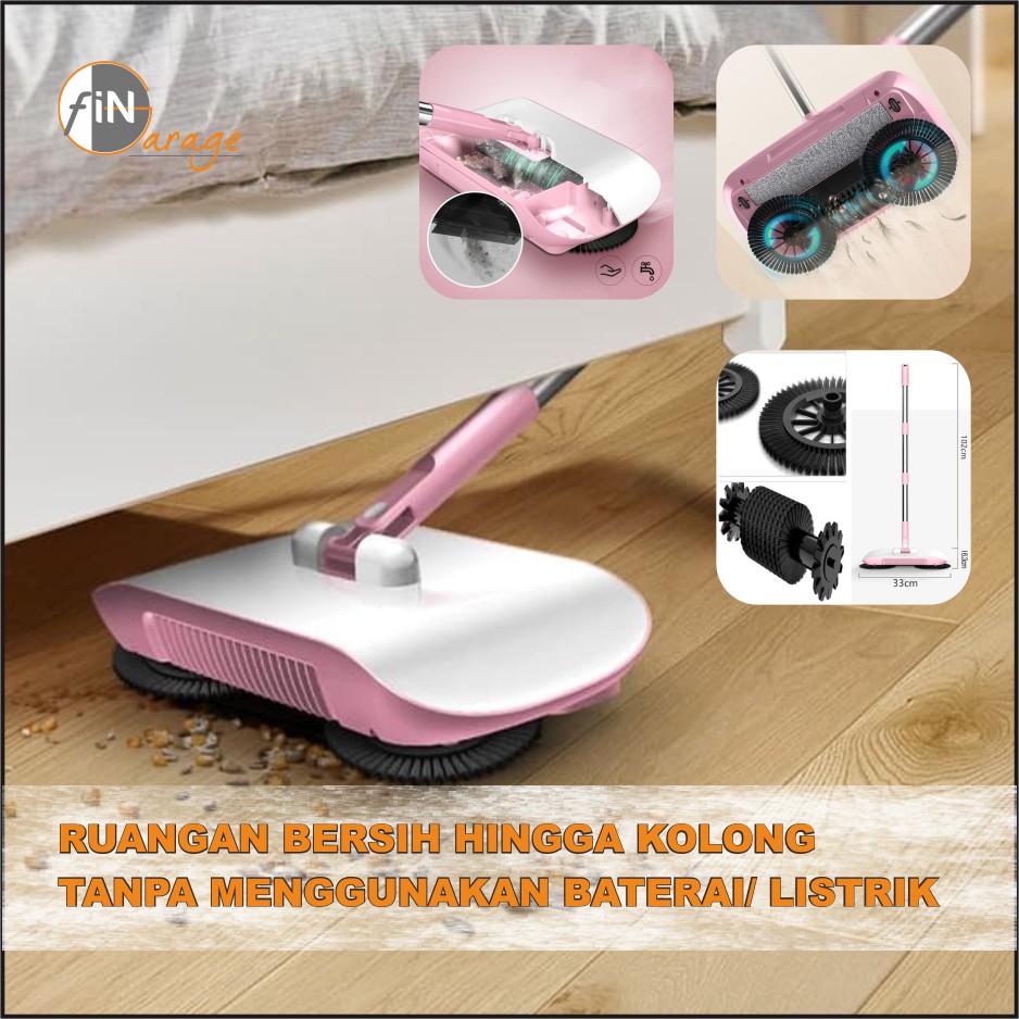 Jual Sapu Dorong Otomatis | Sapu Hemat Energi Tanpa Listrik dan Baterai ...