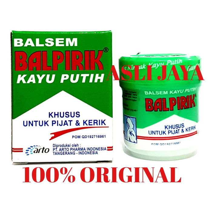 Jual Sambalsam- Balsem Balpirik (Kayu Putih) -Tulang-Otot-Sendi ...