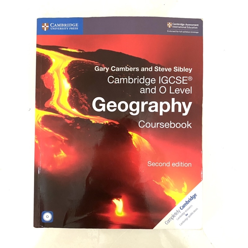 Jual ORIGINAL (+CD) Cambridge IGCSE and 0 Level Geography Coursebook Second Edition | Shopee ...
