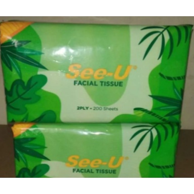 Jual tissue see-u 2ply /isi 200 sheets. | Shopee Indonesia