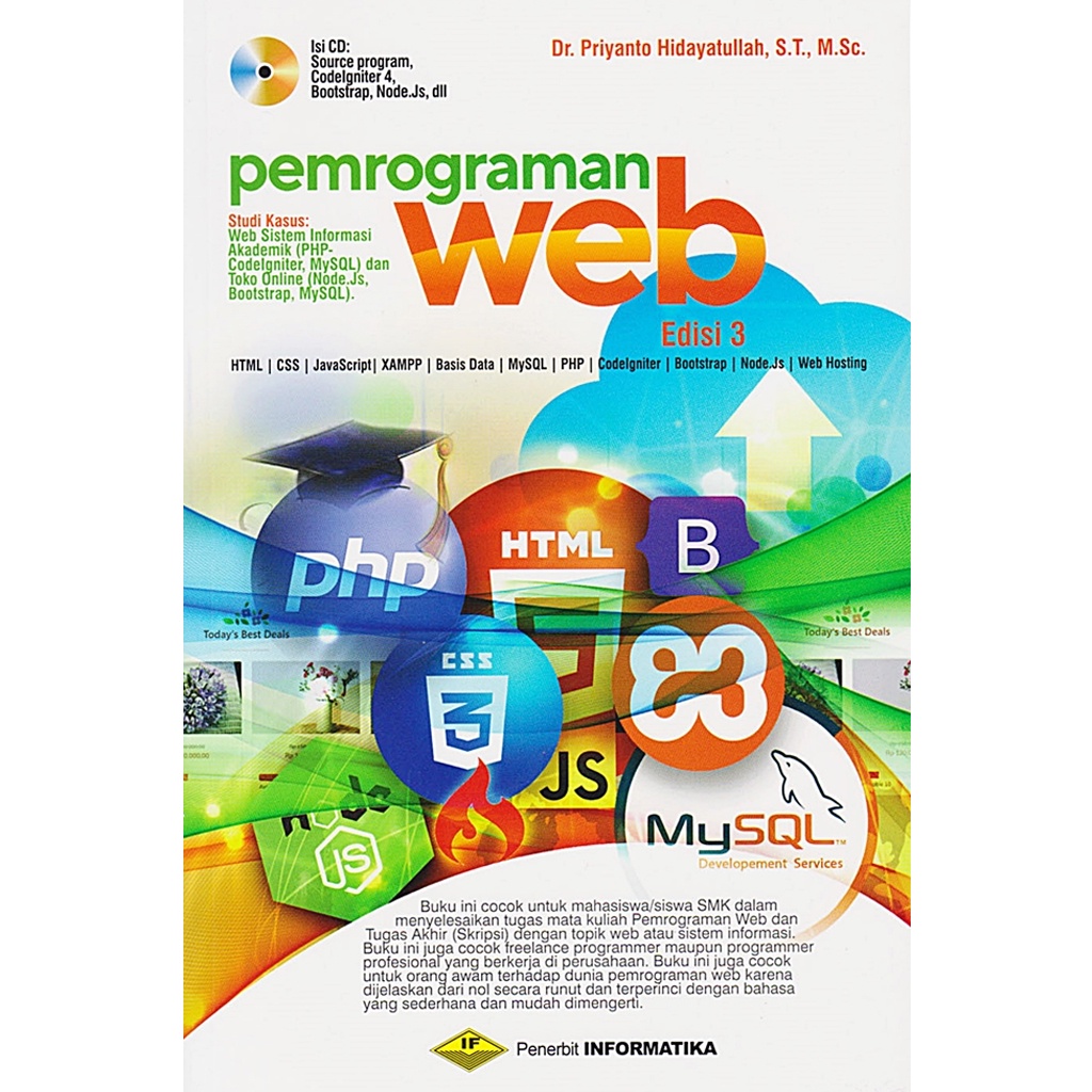 Jual Gramedia Bali - PEMROGRAMAN WEB +CD EDISI 3 | Shopee Indonesia