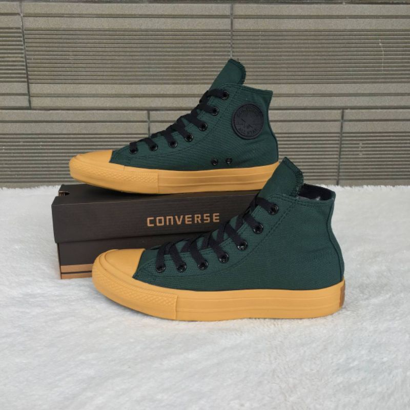 Jual Sepatu Converse All Star CT High Murah Warna Hijau Army Pria ...