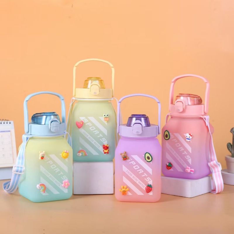 Jual Botol GEMOY kotak stiker 2D +3D | Shopee Indonesia