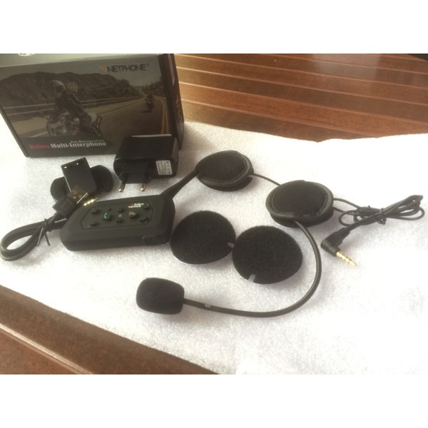 Jual INTERCOM BLUETOOTH HELM V6 INTERCOM 6 RIDER Murah | Shopee Indonesia