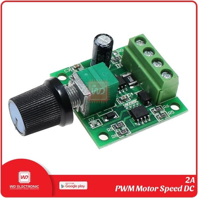 Jual PWM DC Motor Speed Regulator 1.8V 3V 5V 6V 12V-2A Module easywa53 ...
