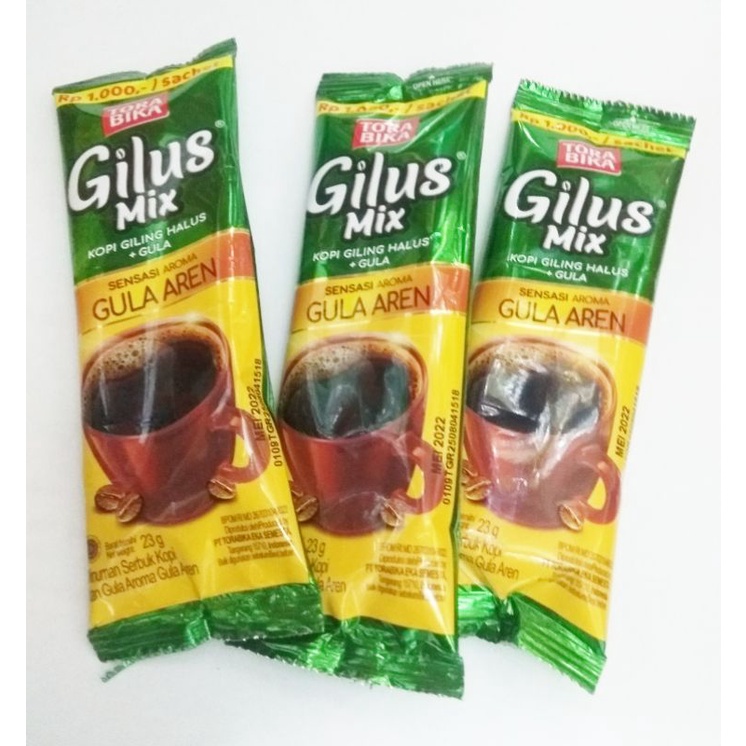 Jual Kopi gilus mix gula aren, renceng | Shopee Indonesia