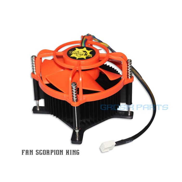 Jual fan processor LGA 775 Scorpion King - Fan Cooler - Cooling Fan ...