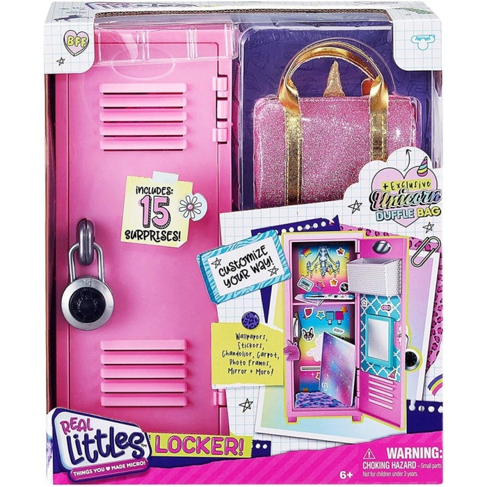 Jual Real Littles Collectible Micro Locker With 15 Stationary Surprises ...