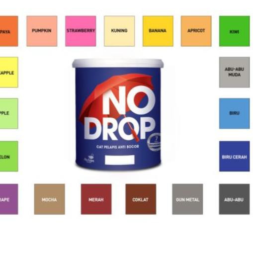 Jual No Drop Galon 4 KG Warna Lengkap Cat Pelapis Anti Bocor Waterproofing NoDrop [Avian Brands ...