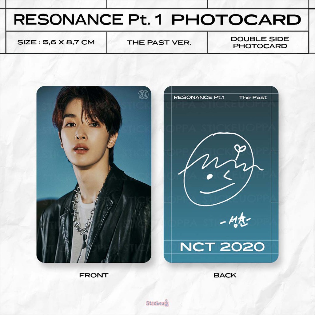 Jual Photocard NCT Resonance Pt 1 (The Past Ver) | Shopee Indonesia