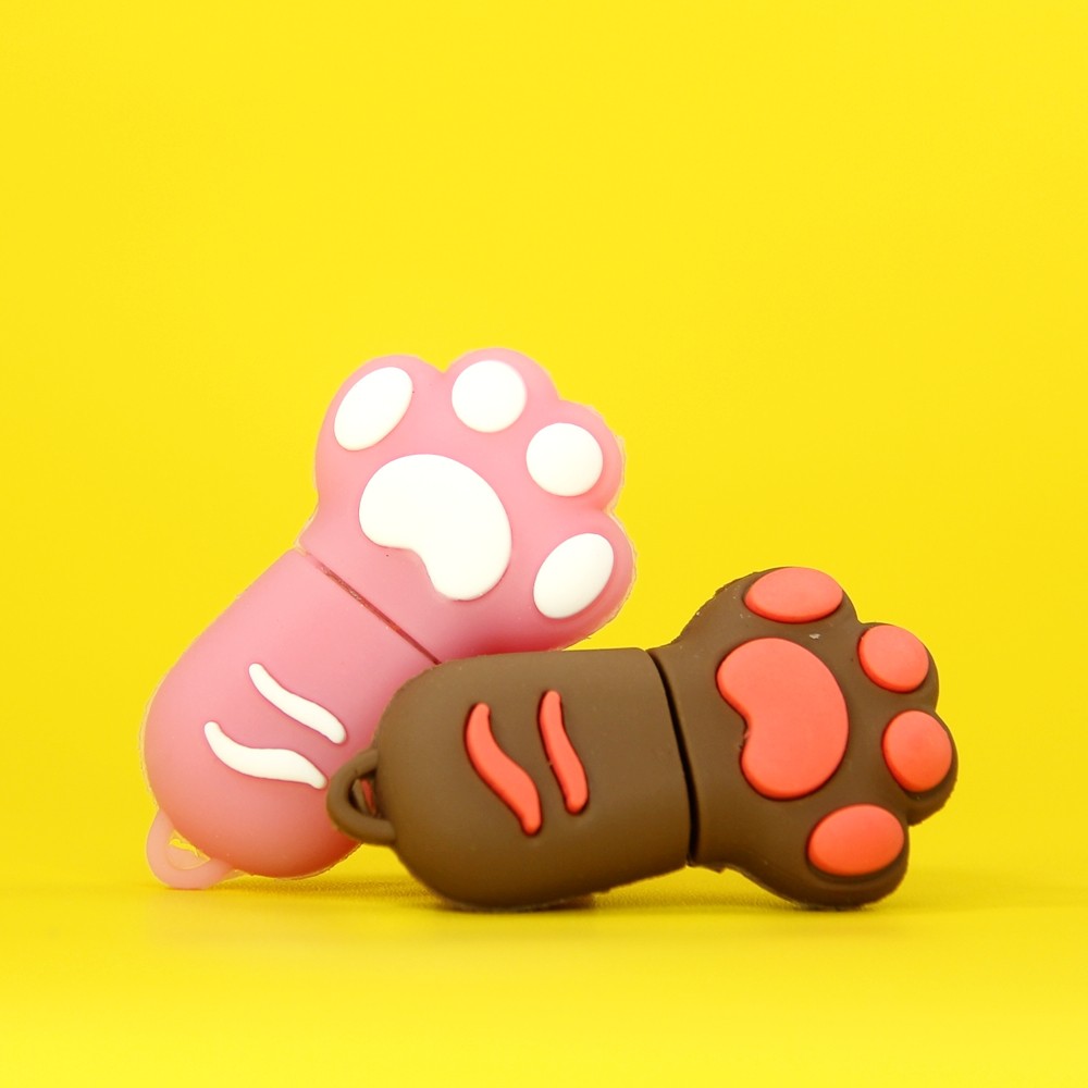 Jual FLASHDISK UNIK KARAKTER TELAPAK KAKI KUCING KAPASITAS 8GB, 16GB ...