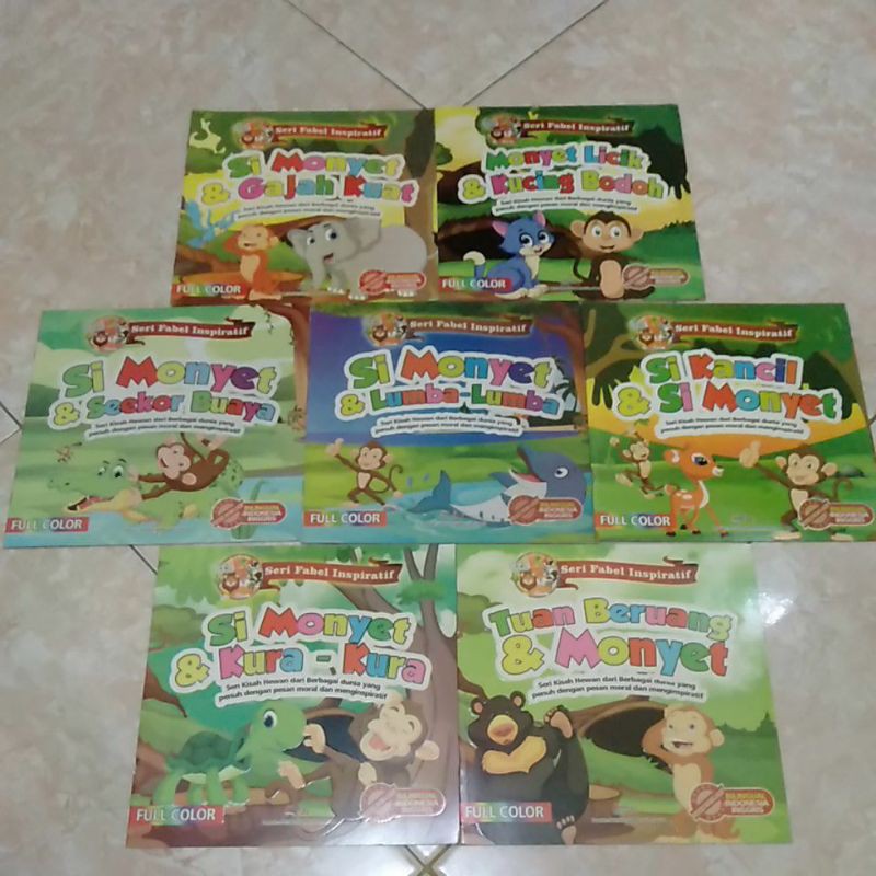 Jual Buku Fabel Inspiratif : Seri Monyet - Full Colour - Edisi ...