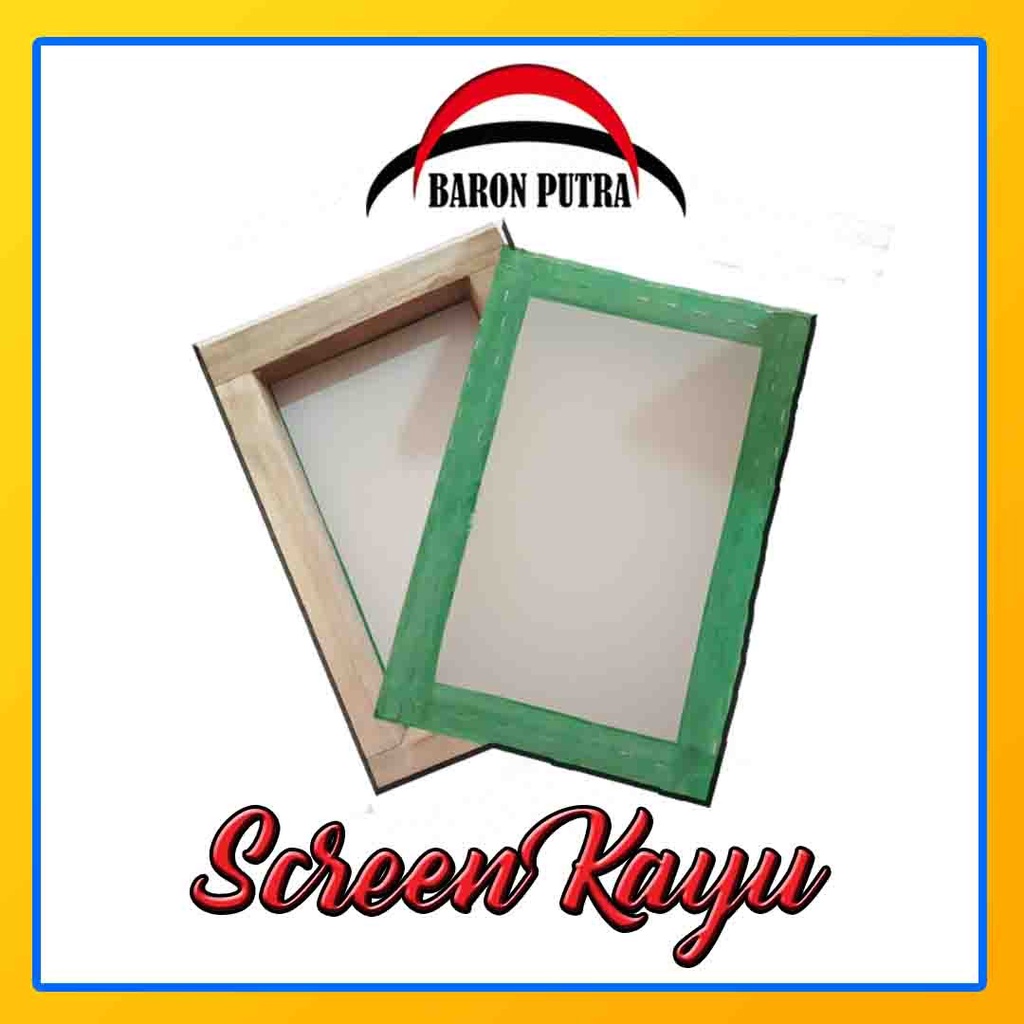 Jual SCREEN KAYU 25X35 | Shopee Indonesia