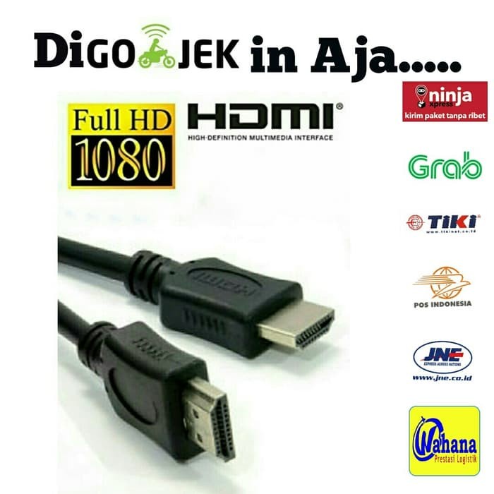 Jual KABEL HDMI to HDMI 1 METER | Shopee Indonesia