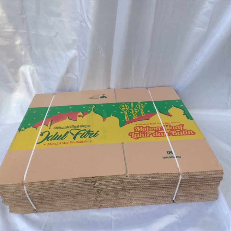 Jual Dus Lebaran Tanggung 1 ikat (isi 25 pcs)/Dus Parcel Tanggung 1 ...