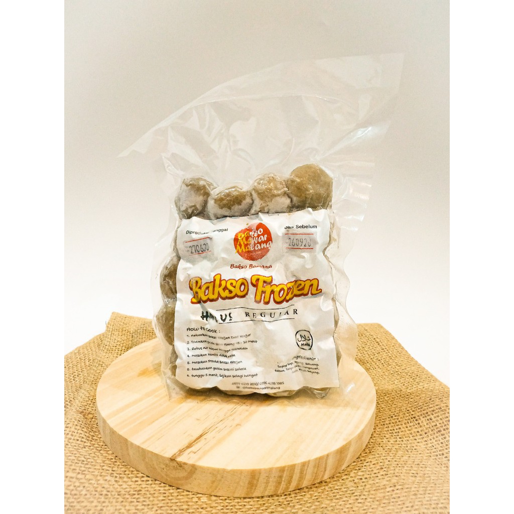 Jual Bakso Sapi Frozen - Bakso Halus Asli Malang | Bamama | Shopee ...