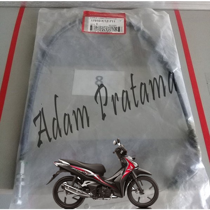 Jual Kabel Gas Honda Supra X 125 Helm in fi Injeksi Kabel Gas Honda ...