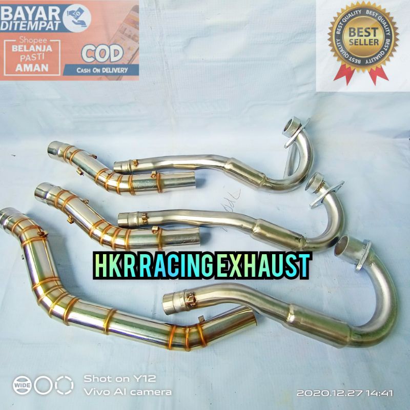 Jual Pipa Leher Knalpot Racing crf ,KLX ,D-Tracker ,wr155 (PNP ...