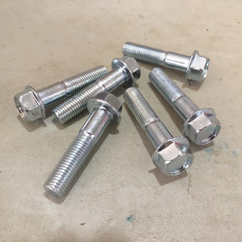 Jual Flange bolt 10x45 Baut Shock baut 14 [SATUAN] | Shopee Indonesia
