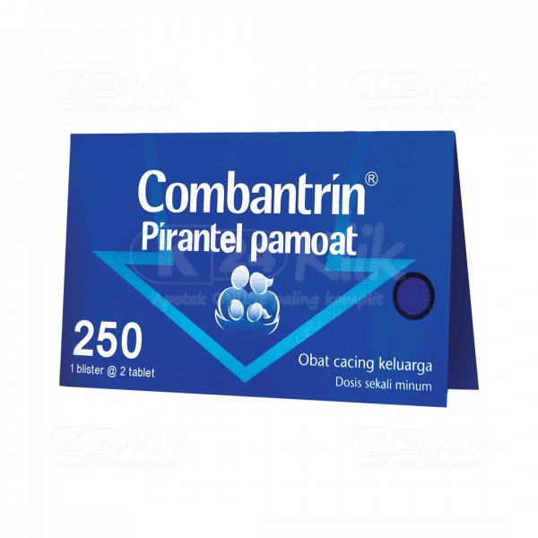 Jual COMBANTRIN TABLET 250mg 1 STRIP ISI 2TAB | Shopee Indonesia