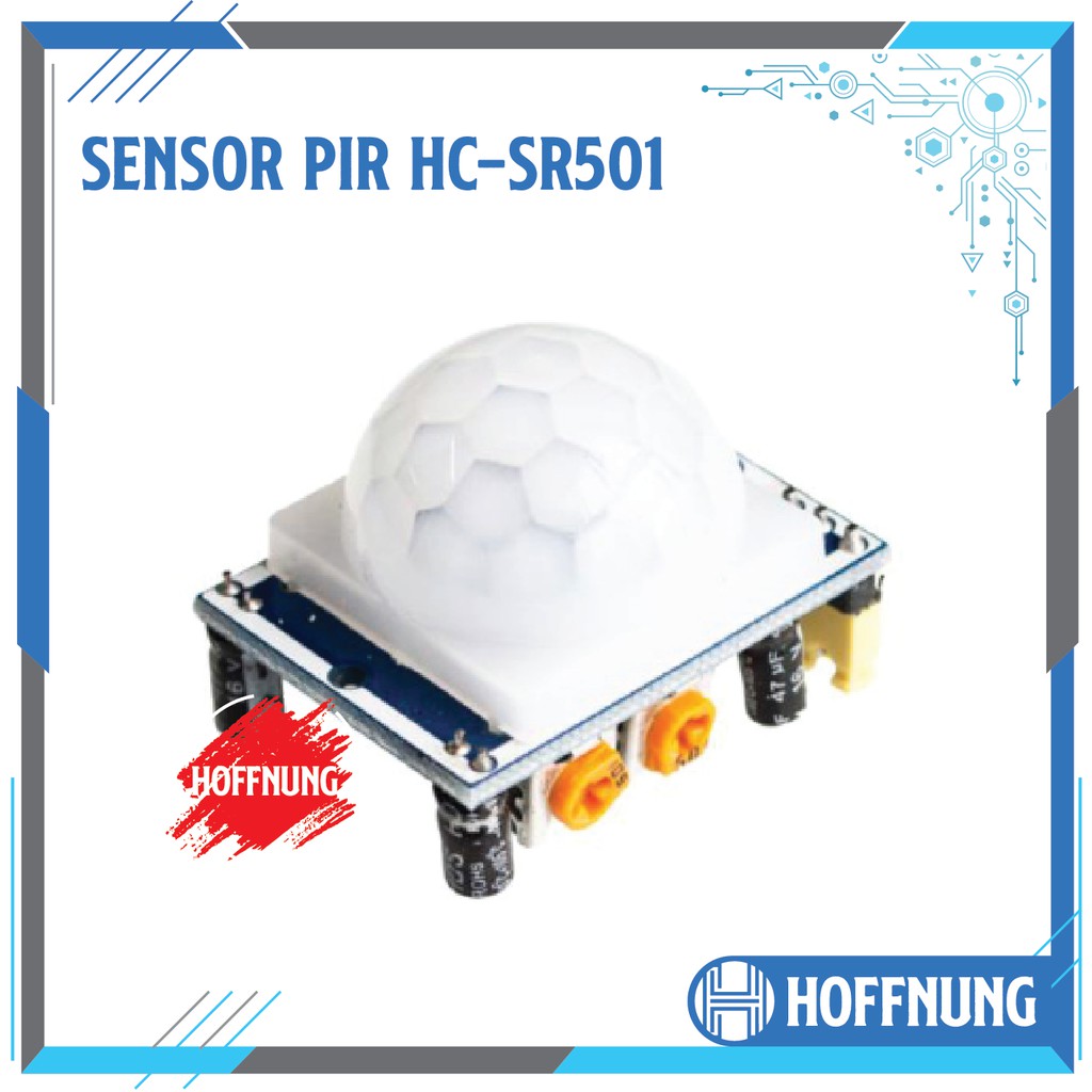 Jual Sensor PIR HC-SR501 Sensor Deteksi Gerak | Shopee Indonesia