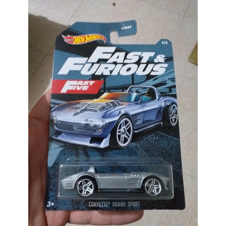 Jual HOT WHEELS FAST & FURIOUS CORVETTE GRAND SPORT SILVER | Shopee ...