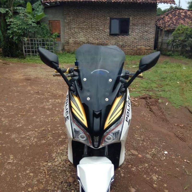 Jual kedok visor dan sepion yamaha lexi model X MAX | Shopee Indonesia