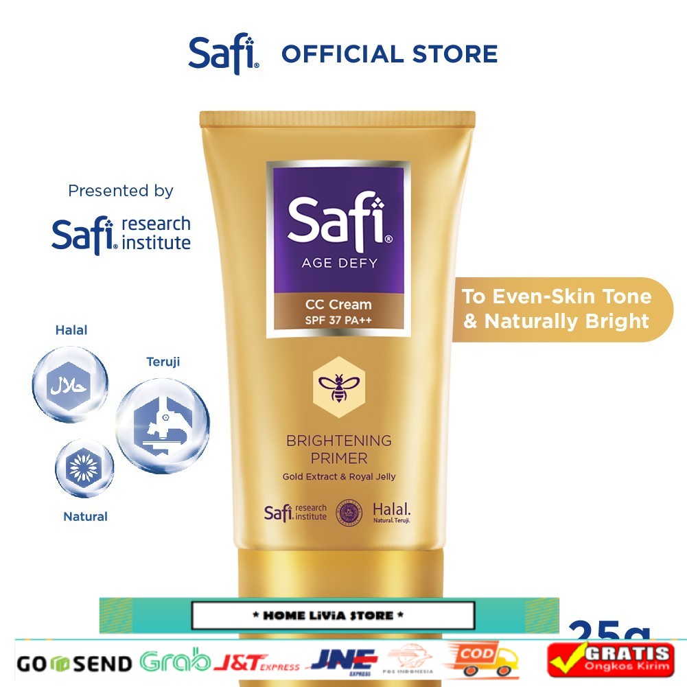 Jual [GIFT] SAFI Age Defy CC Cream SPF 37 PA++ 25gr | Shopee Indonesia