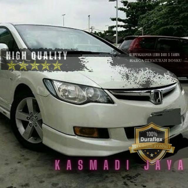 Jual BUMPER BODYKIT CIVIC FD MODULO 2006 - 2008 BODI KIT GRADE-A kuat ...