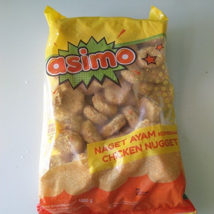 Jual ASIMO NUGGET 1 KG DAGING AYAM PILIHAN FROZEN FOOD BEKU OLAHAN ...