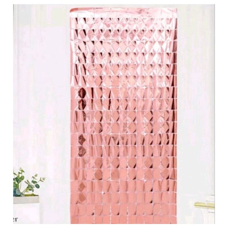 Jual Tirai foil kotak / tirai kotak metalik | Shopee Indonesia