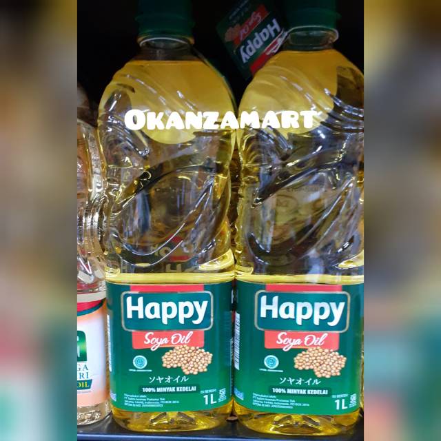 Jual Happy Soya Oil/Minyak Soya 1L | Shopee Indonesia