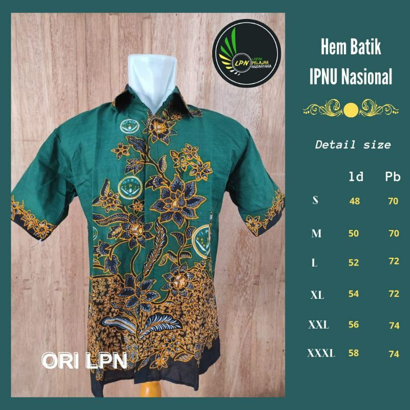 Jual Baju Seragam IPNU IPPNU, Batik IPNU IPPNU Nasional | Shopee Indonesia