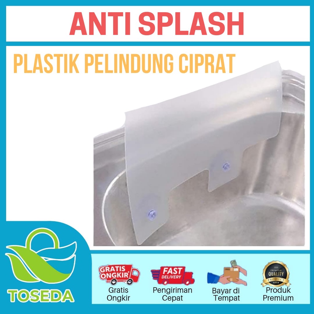 Jual Anti Splash Guard Suction Pelindung Plastik Anti Ciprat Kitchen ...