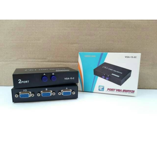 Jual [JaVis] VGA SWITCHER 2 PORT HQ | Shopee Indonesia