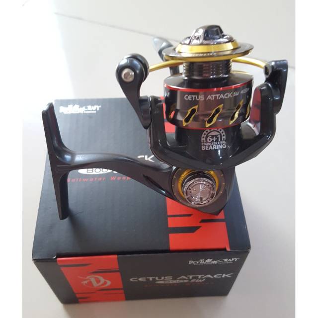Jual Reel DEVIL CRAFT CETUS ATTACK 800 SW | Shopee Indonesia