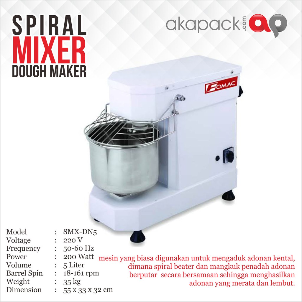 Jual Spiral Mixer / Pengaduk Adonan roti / mesin pengaduk adonan / SMX ... Jual Spiral Mixer / Pengaduk Adonan roti / mesin pengaduk adonan / SMX ...