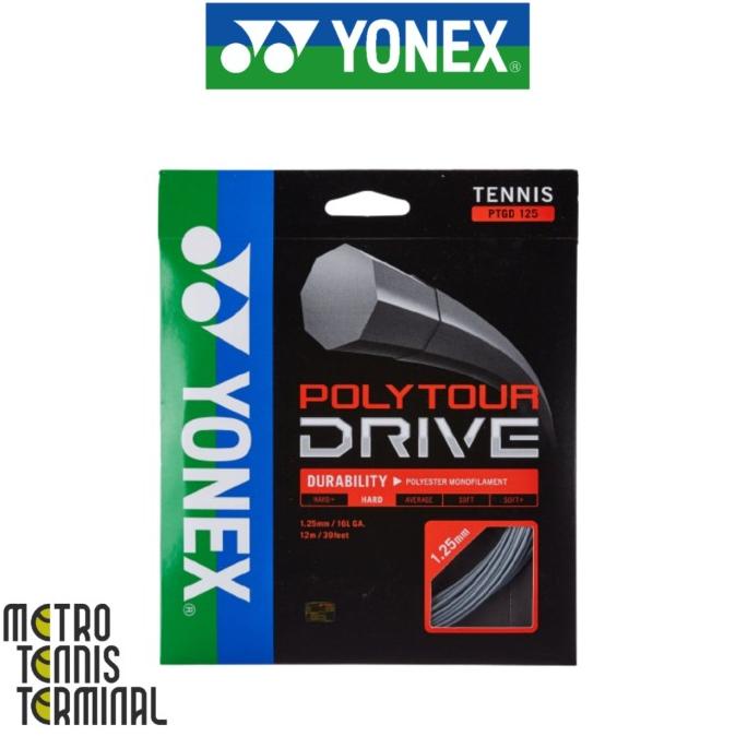 Jual Yonex Poly Tour Drive 1.25 ( Senar Raket Tenis ) | Shopee Indonesia