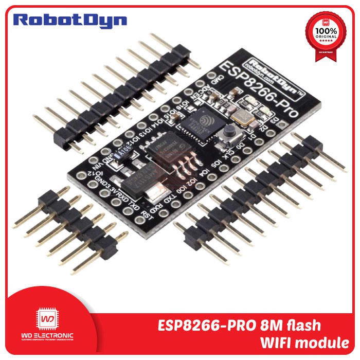Jual RobotDyn ESP8266 PRO 8 MB wifi module | Shopee Indonesia