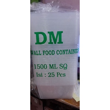 Jual Thinwall Food Container 1500ML | Shopee Indonesia