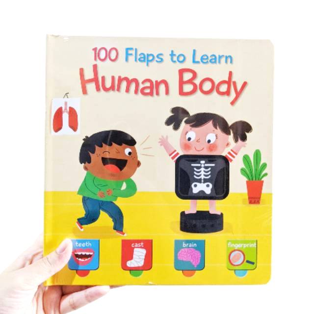 Jual 100 Flaps to Learn Human Body / Flap Book / Buku Belajar Anggota ...