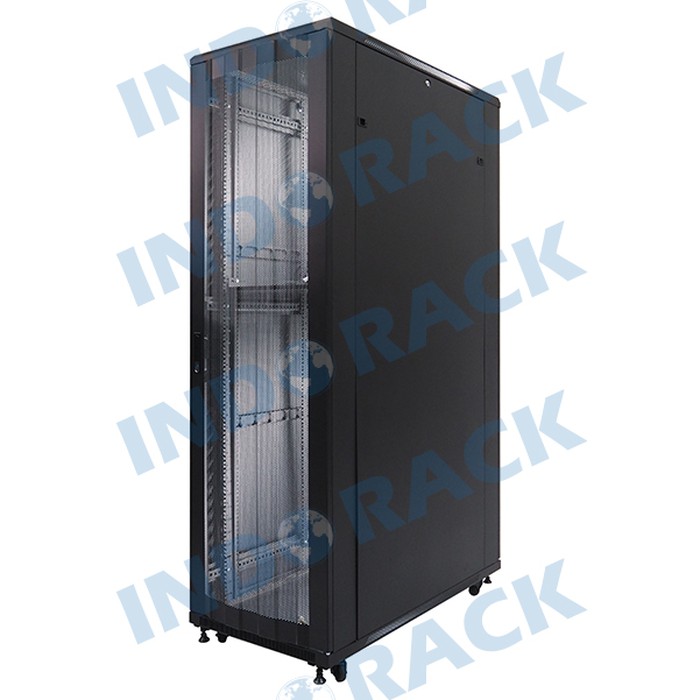 Jual INDORACK Rack Server Close Rack 42U 1150mm Perforated Door ...