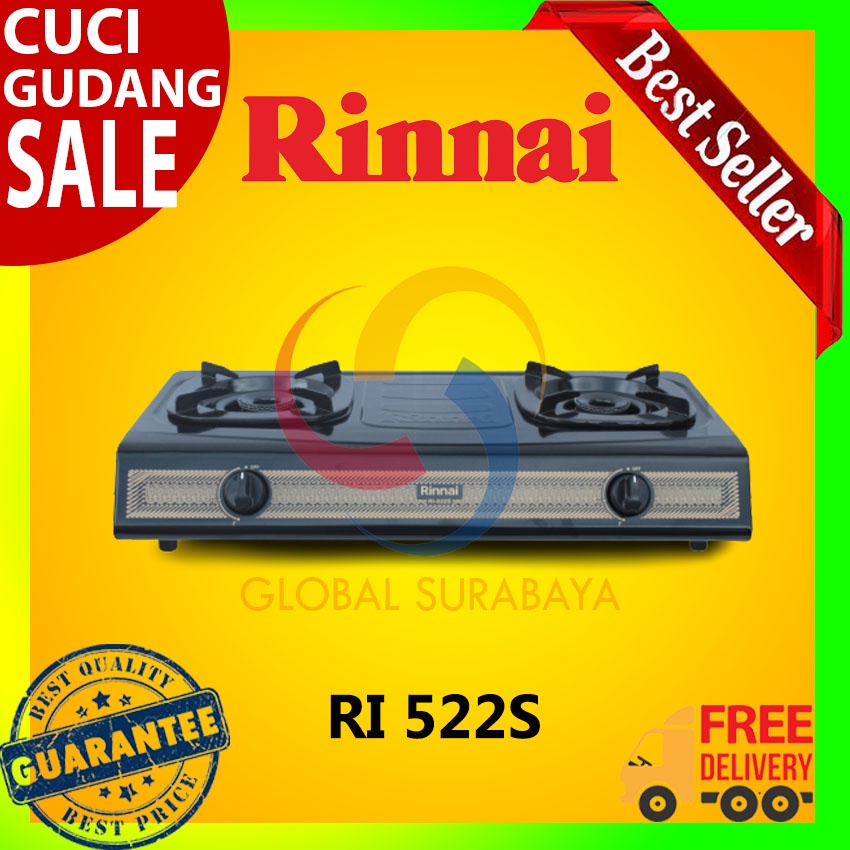 Jual KOMPOR GAS RINNAI RI 522S | Shopee Indonesia