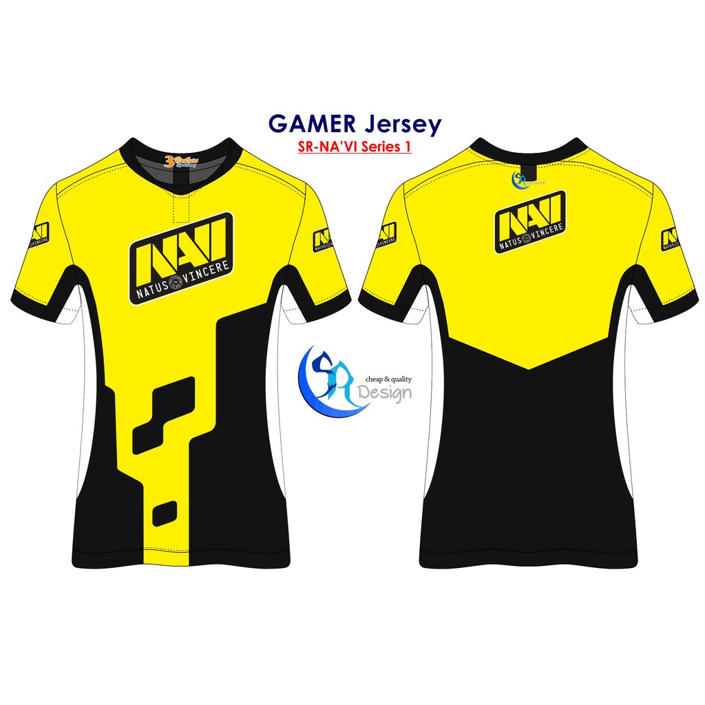 Jual Jersey Gaming DOTA2 NAVI NATUS VINCERE CUSTOM SR-NA'VI | Shopee ...