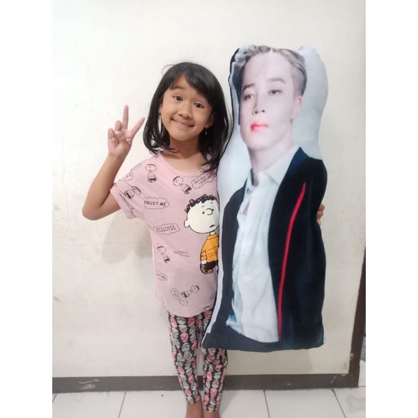 Jual BANTAL GULING BONEKA FOTO PHOTO CUSTOM PRINT KARAKTER KOREA ...
