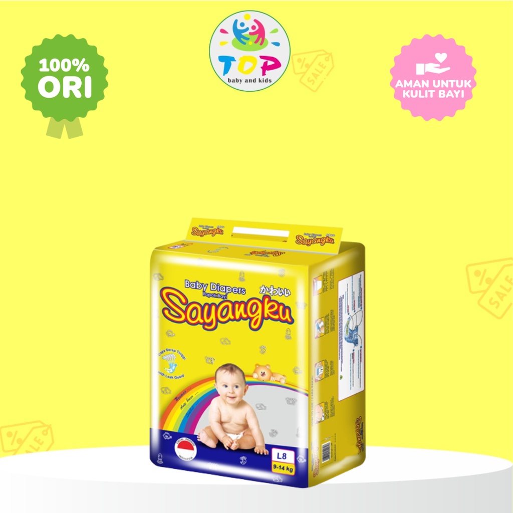 Jual ~TOP~ SAYANGKU BABY DIAPERS UKURAN L (PILIH VARIAN DI VARIASI ...
